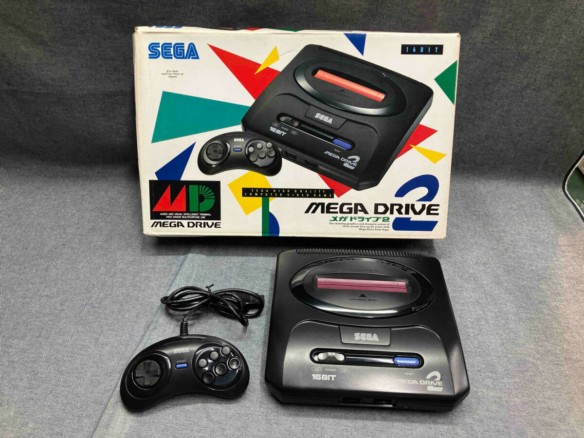 Yahoo!オークション - ジャンク 【動作未確認】SEGA MEGA DRIVE2 メガ...
