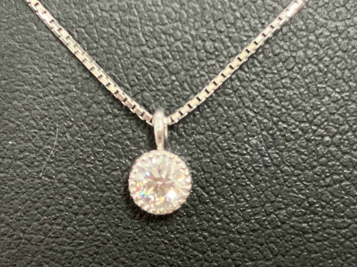 Yahoo!オークション - Pt900／Pt850 D0.272ct 44cm 2.8g ネックレス
