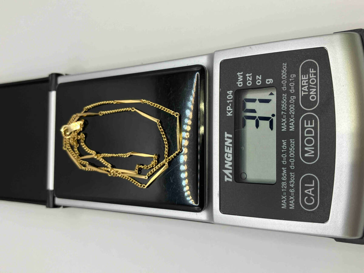 Yahoo!オークション - K18 ネックレス 42cm 3.7g