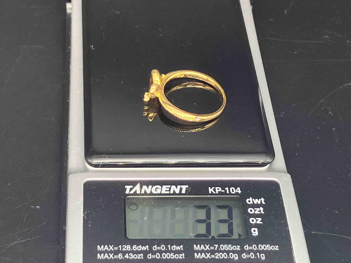 Yahoo!オークション - K18 #11/3.3gリング