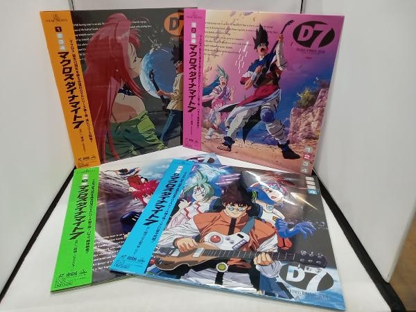 Yahoo!オークション - ジャンク 【LD】マクロスダイナマイト7《Vol.1~...