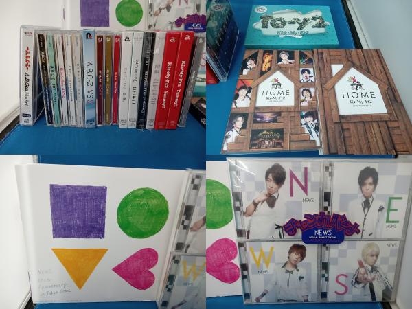 Yahoo!オークション - CD18点+DVD4点 計22点まとめ出品(A.B.C-Z/Kis-My...