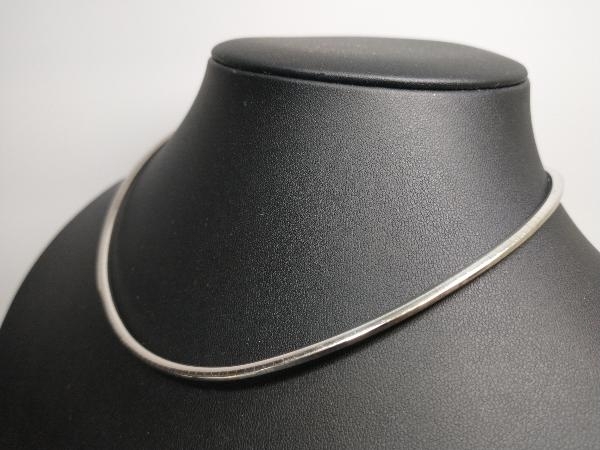 Yahoo!オークション - K14 WG オメガ ネックレス 41cm 19g 幅3mm 14K 1...