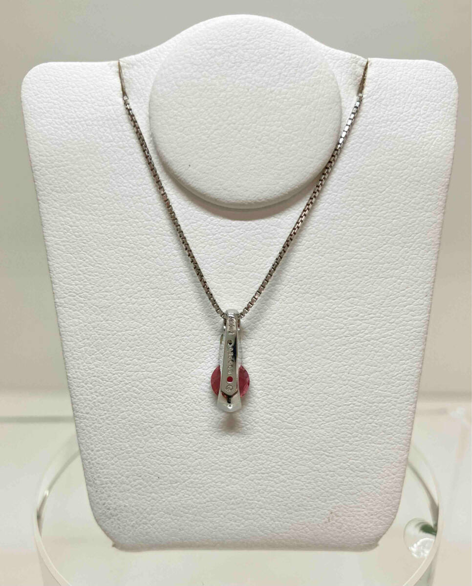 Yahoo!オークション - K18WG 40㎝ D0.05ct 3.5g ネックレス ホワイトゴ...