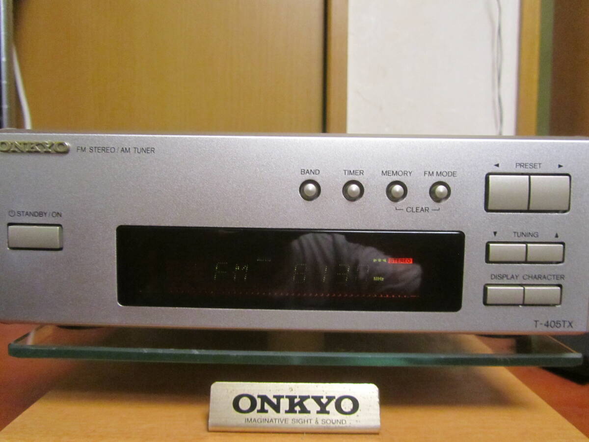 Yahoo!オークション - ONKYO T-405TX 受信OK