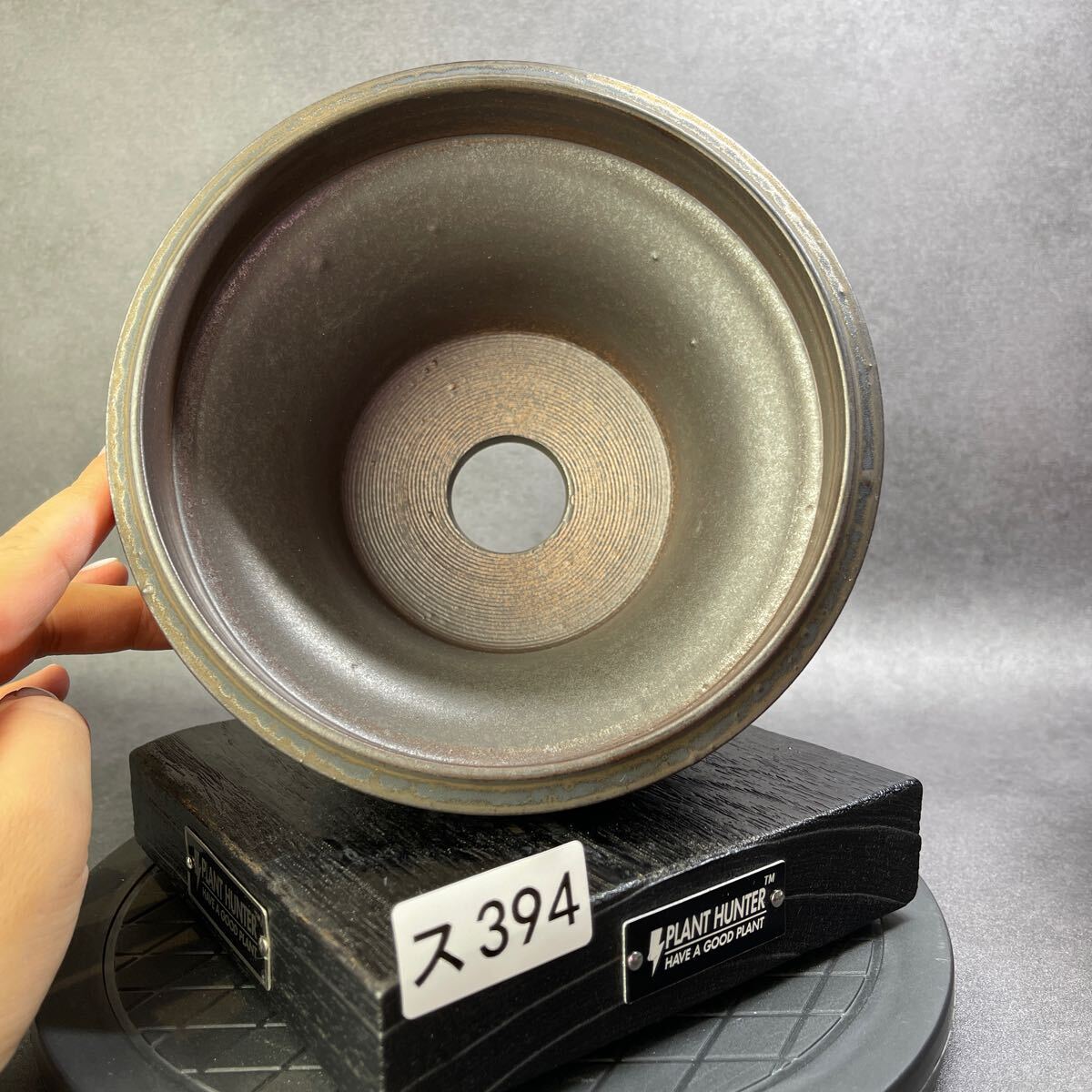 Yahoo!オークション - ス394 XL HAND Made 植木鉢 陶器 検（塊根植物 ...