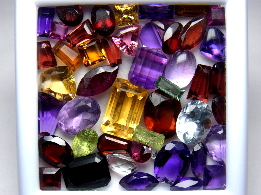 Yahoo!オークション - [cicada]最落無し 1円～合計29．7ct 半貴...