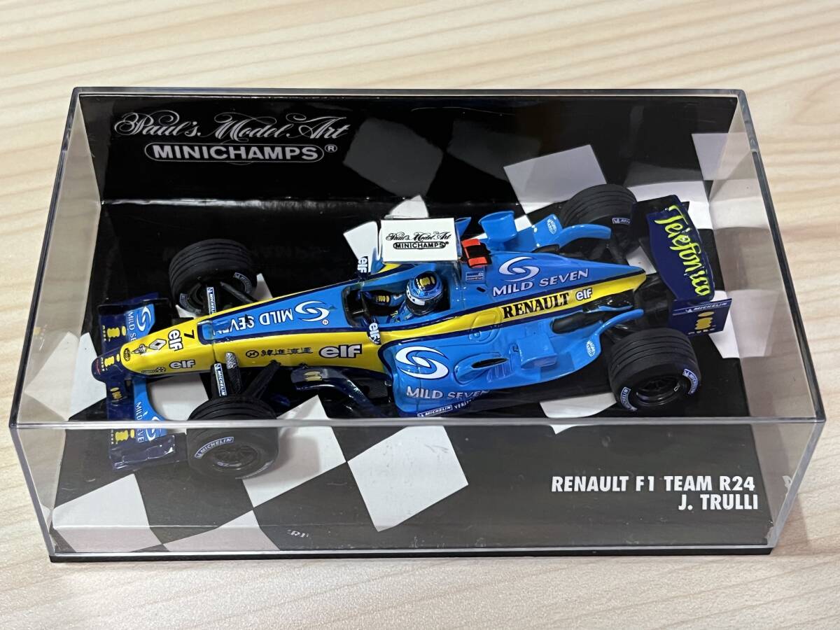Yahoo!オークション - 稀少R1 ミニチャンプス 1/43 ルノー R23・R24ト...