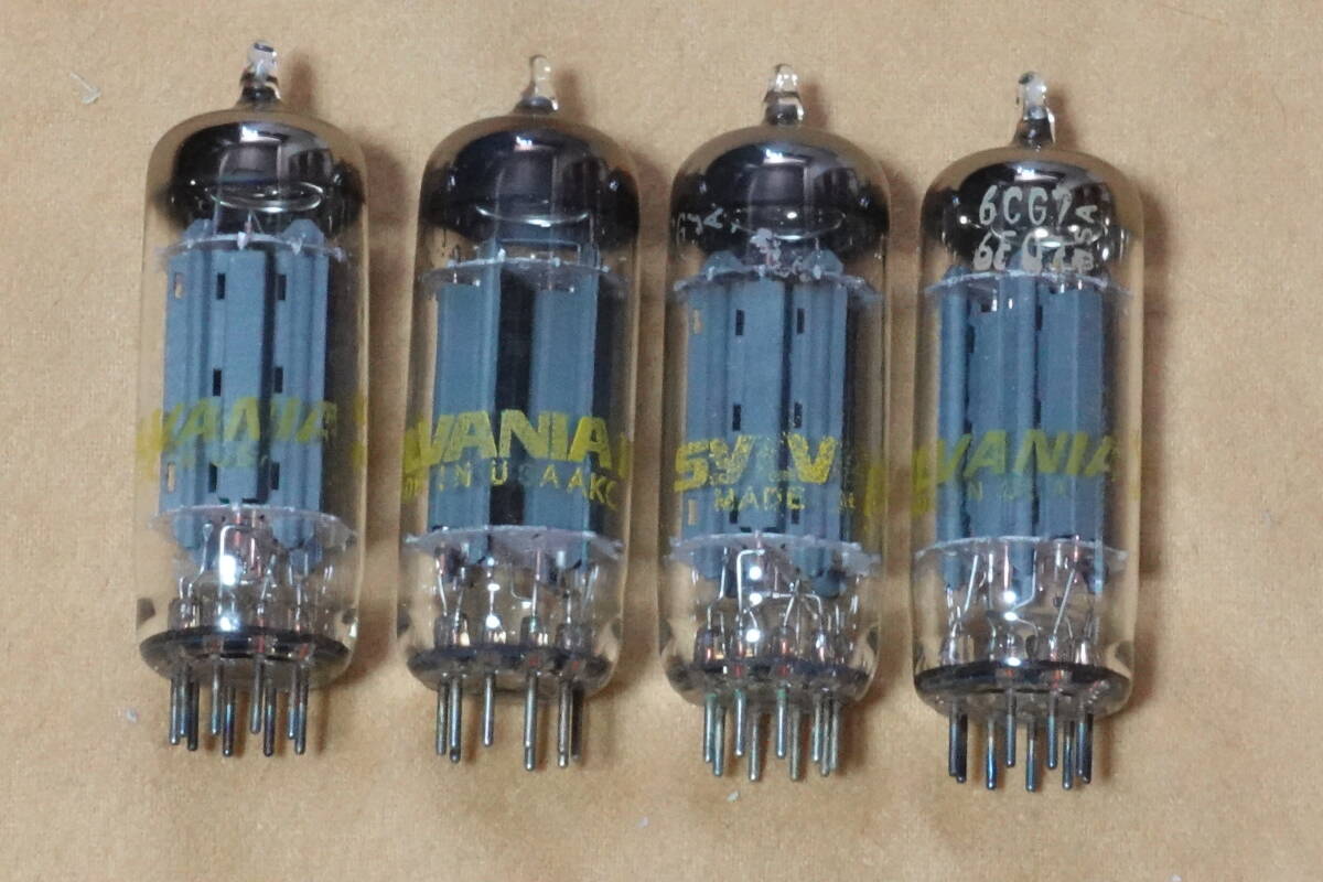 Yahoo!オークション - SYLVANIA 6CG7/6FQ7 (4本)
