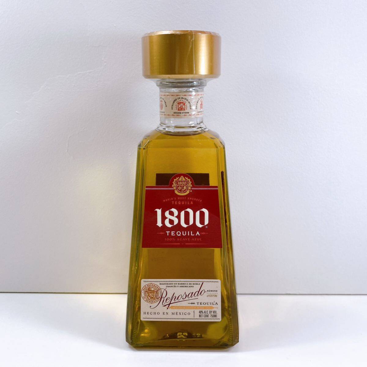 Yahoo!オークション - 118【未開栓】TEQUILA RESERVA 1800 Reposado ク...