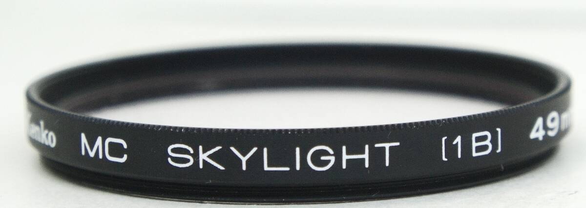 Yahoo!オークション - レンズプロテクター Kenko MC SKYLIGHT(1B) 49mm...