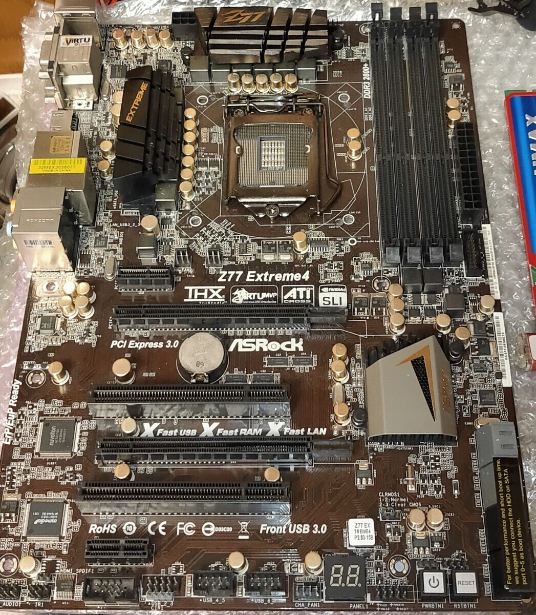 Yahoo!オークション - ASRock Z77 Extreme4 ボードのみジャンク