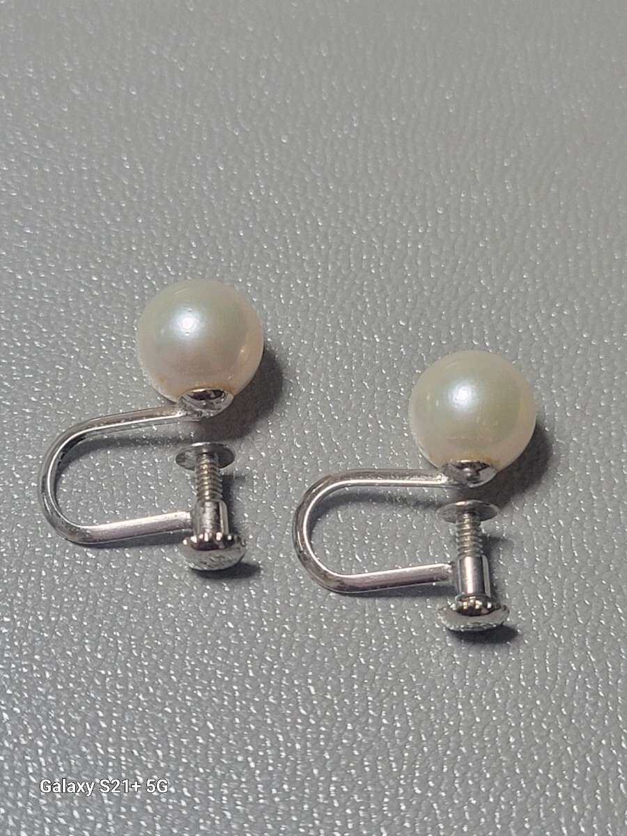 Yahoo!オークション - K14WG 真珠イヤリング 中古