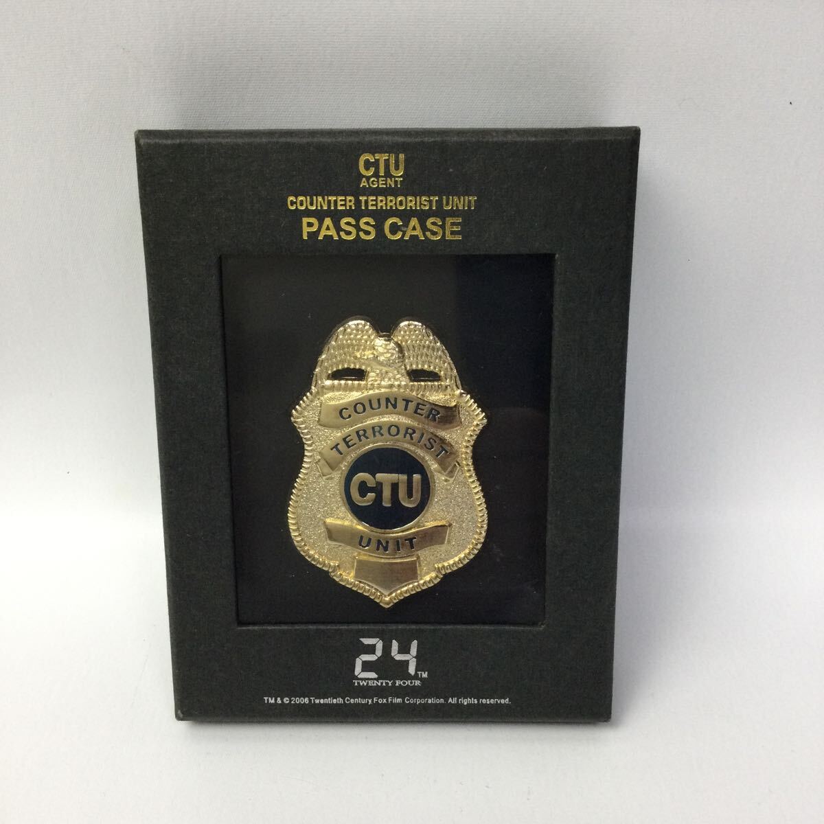 Yahoo!オークション - 24 TWENTY FOUR CTU パスケース COUNTER TERRORI...