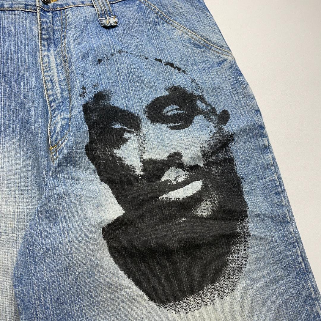 MAKAVELI マキャベリ バギーデニム b系 ストリート w38 極太 MAKAVELI マキャベリ バギーデニム b系 ストリート w38 極太