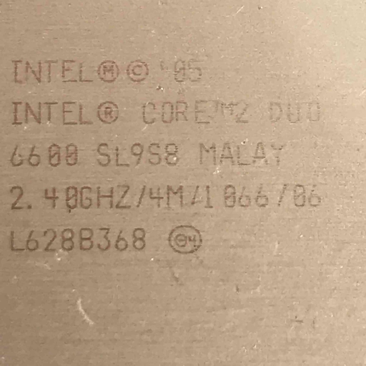 Yahoo!オークション - インテル CPU INTEL 5個セット/Core 2×3個/CEL...