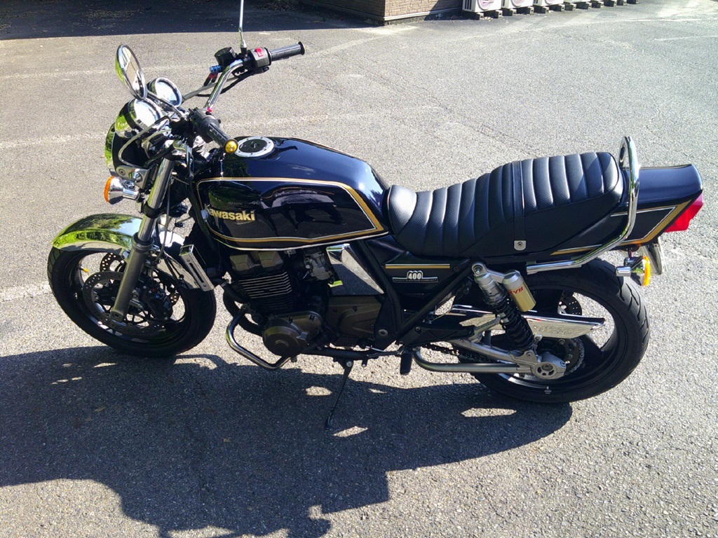 Yahoo!オークション - ZRX-400Ⅱ 初年度登録平成18年7月 走行距離14608...