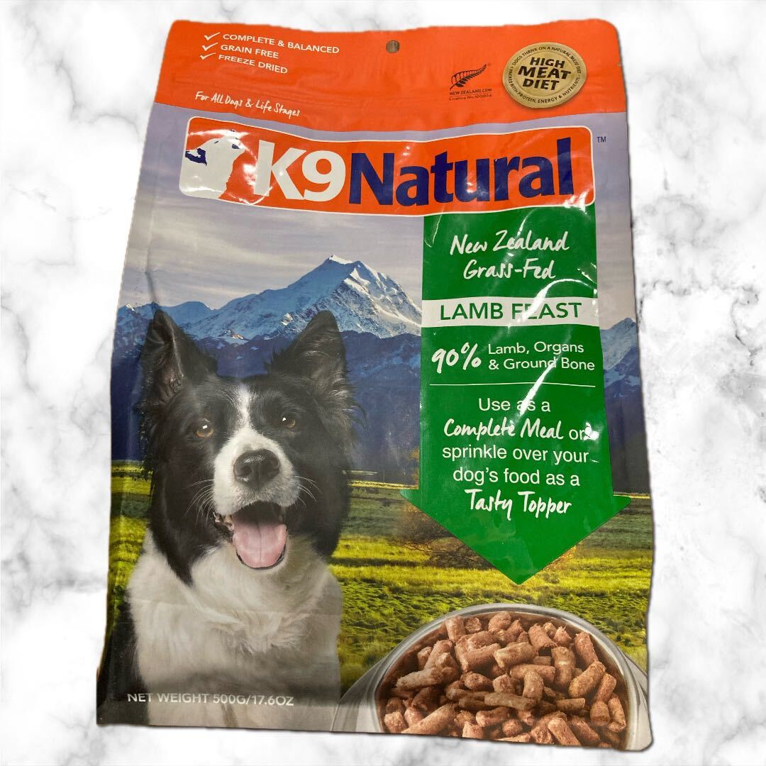 Yahoo!オークション - K9ナチュラル ラム・フィースト 500g