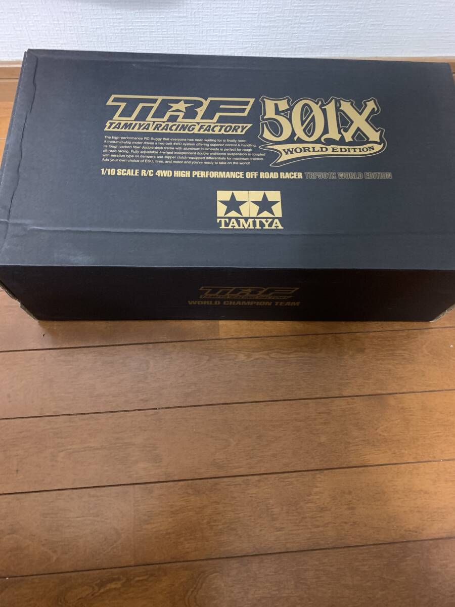 Yahoo!オークション - 田宮 TRF501Xワールドエディション 未走行 ジャ...