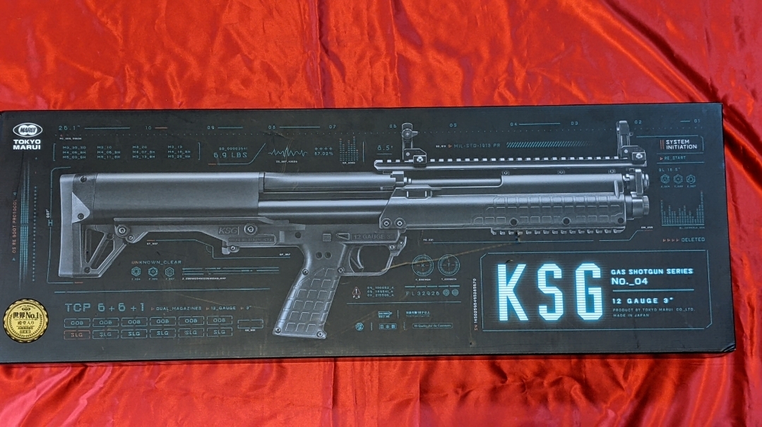 Yahoo!オークション - E-191中古品 東京マルイ KSG ショットガン ガス...