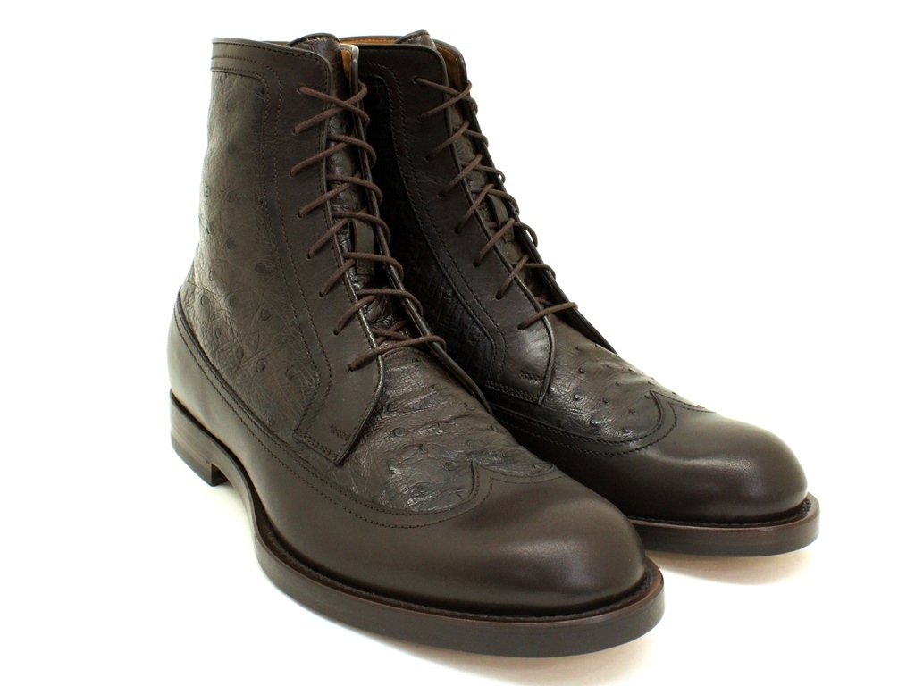 Yahoo!オークション - 65万新品 7H=26.5cm GUCCI グッチ 焦茶オースト...