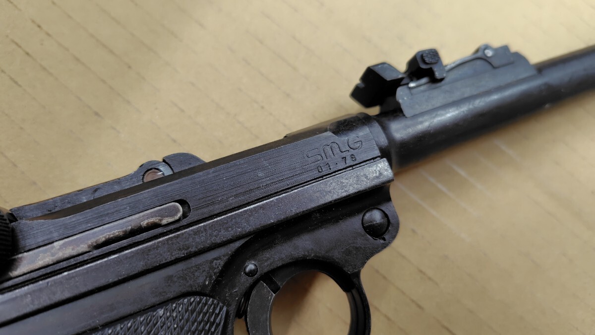 Yahoo!オークション - MGC ルガーP08 12インチカービン 金属製モデルガ...