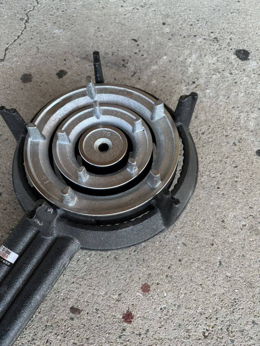 Yahoo!オークション - 税込送料無料 未使用品 業務用 鋳物コンロ ガス...