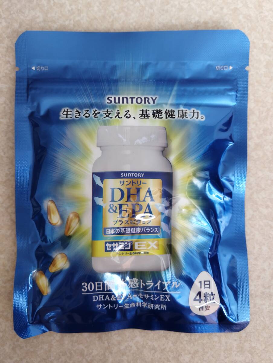 Yahoo!オークション - サントリー DHA＆EPAプラスビタミン セサミンEX...
