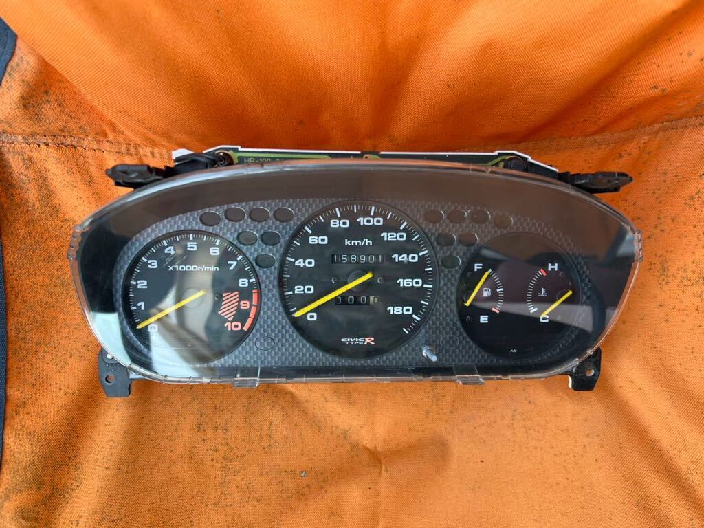 Yahoo!オークション - EK9 シビック タイプR 純正 スピードメーター 希...