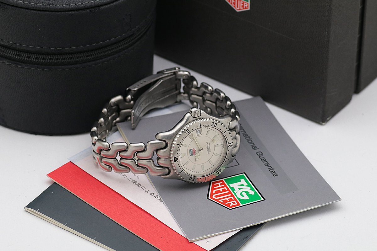 1円 TAG HEUER タグホイヤー s/el セル WG121B SS ボーイズ クォーツ シルバー文字盤 箱保取他 最終型(タグ・ホイヤー)｜売買されたオークション情報、yahooの商品 ...