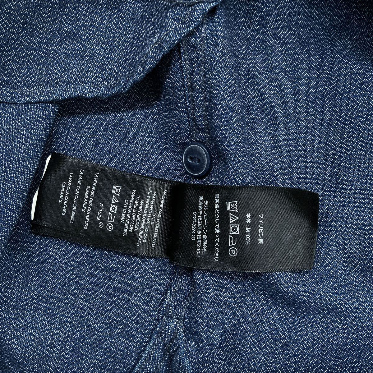 Yahoo!オークション - 人気商品 23FW 新品 RRL インディゴ ウーブン ワ...