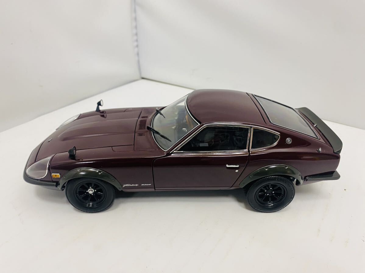 Yahoo!オークション - 京商 1/18 日産 フェアレディ 240Z-G マルーン N...