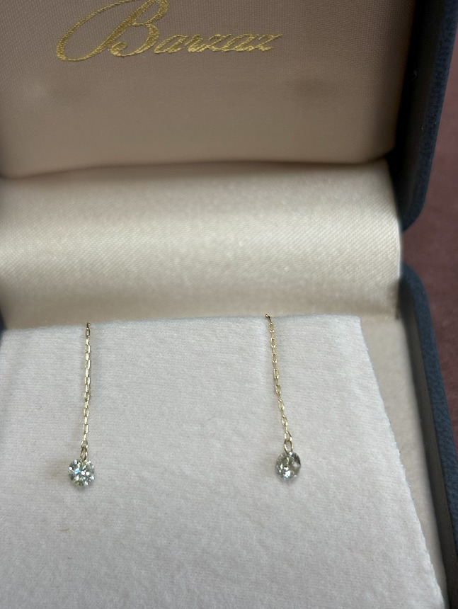 Yahoo!オークション - K18YG レーザーホールダイヤモンドアメリカンピ...