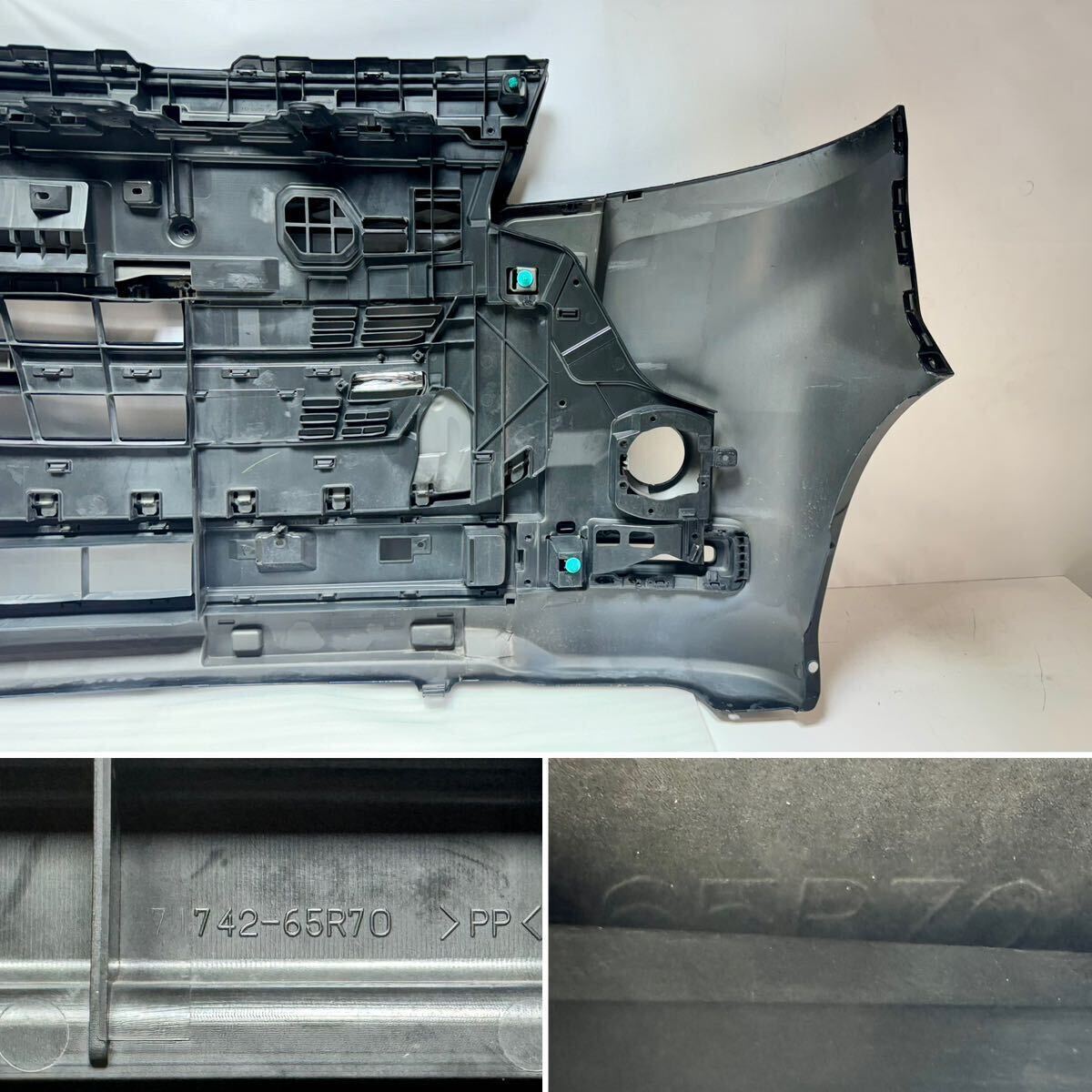 Yahoo!オークション - S-3593 スペーシアカスタムZ フロントバンパー ...