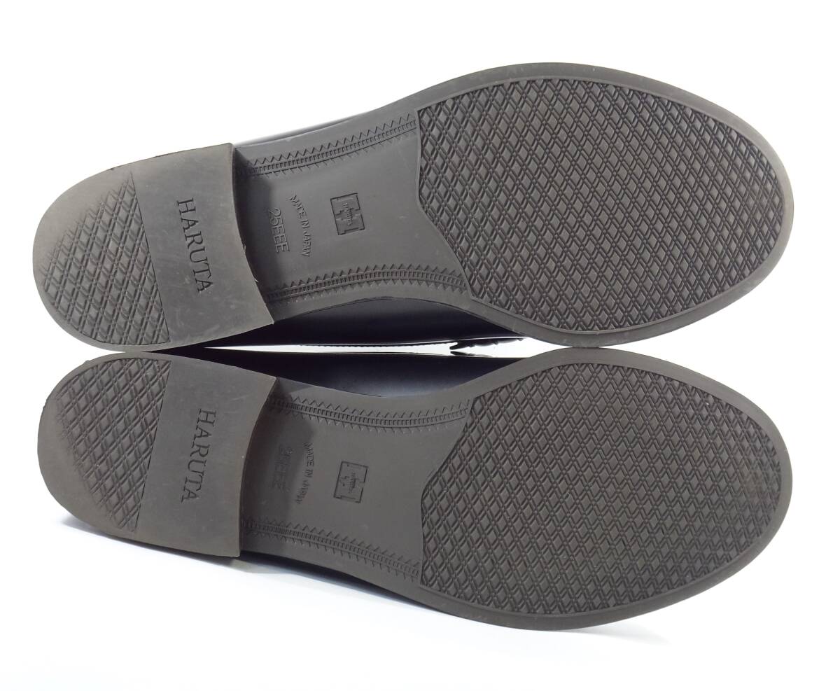 Yahoo!オークション - 即決 HARUTA 25.0cm コインローファー ハルタ 30...