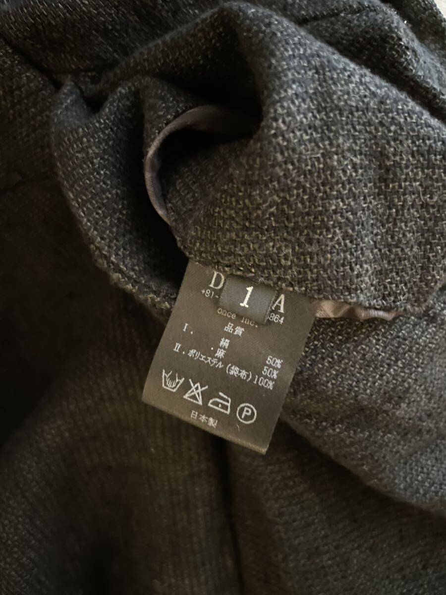 Yahoo!オークション - DEVOA シルクリネン パンツ クロップド パンツ ...