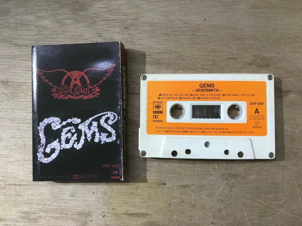 Yahoo!オークション - UU-4311 送料込 GEMS AEROSMITH エアロスミス カ...