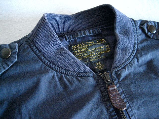 Yahoo!オークション - RRL ラルフローレン L-2A FLIGHT JKT コットン U...