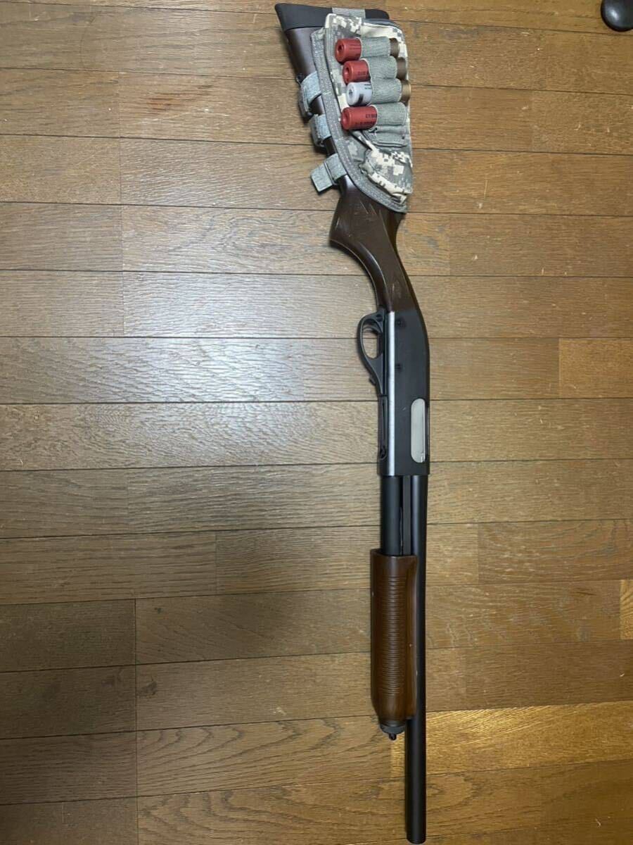 Yahoo!オークション - 東京マルイ M870 外部ソース co2 ストックイン ...