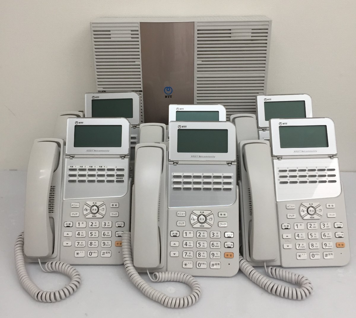 Yahoo!オークション - NTT ビジネスフォン ZXS-ME-(1) 主装置＋ZX-(18)...