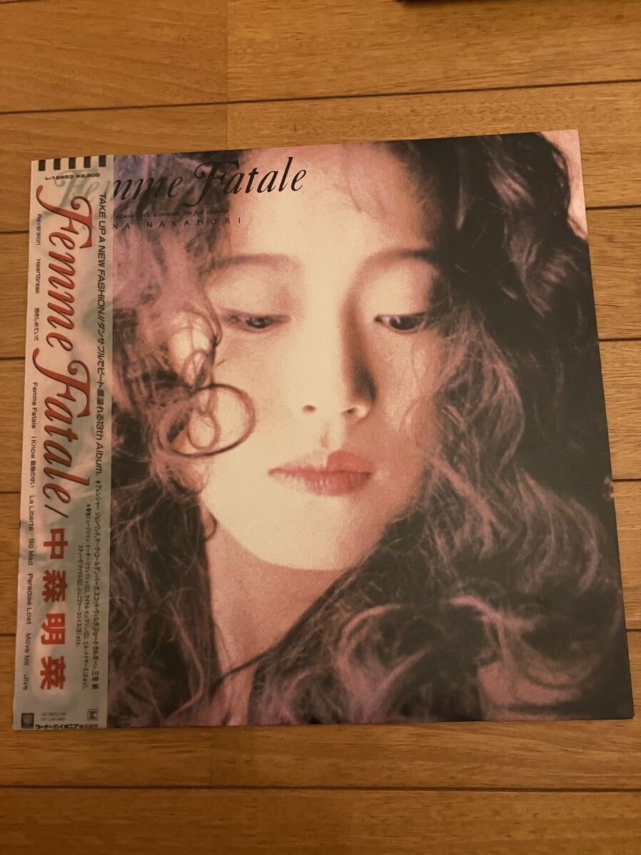 Yahoo!オークション - 中森明菜 / FEMME FATALE 帯付 視聴済み