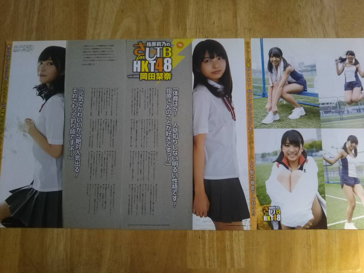 Yahoo!オークション - HKT48 岡田 栞奈 切り抜き 6P