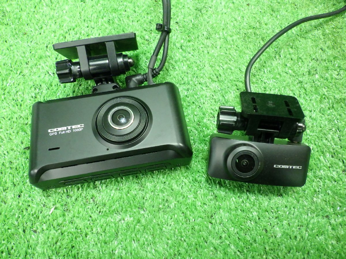 Yahoo!オークション - コムテック ドライブレコーダー ZDR025 前後セッ...