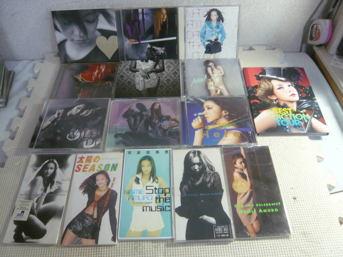 Yahoo!オークション - ユ) 4DVD＋8CD＋8cmCD5枚セット[安室奈美...