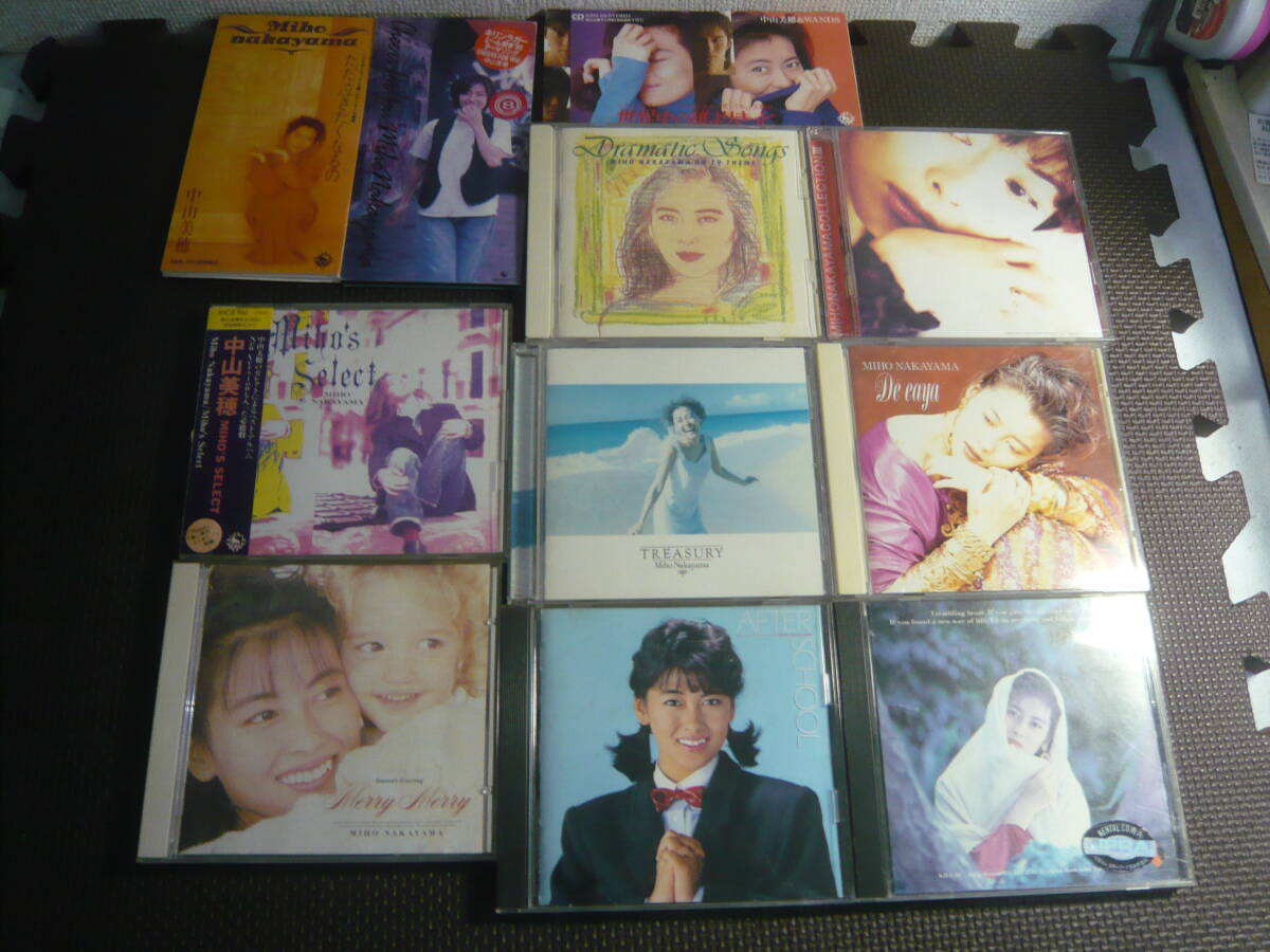 Yahoo!オークション - ユ) 8CD+8cmCD2枚セット[中山美穂 まとめ売...