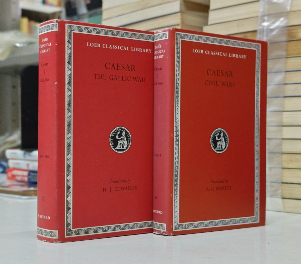 Yahoo!オークション - r0925-12.CAESAR 1〜2/カエサル/Loeb Classical ...