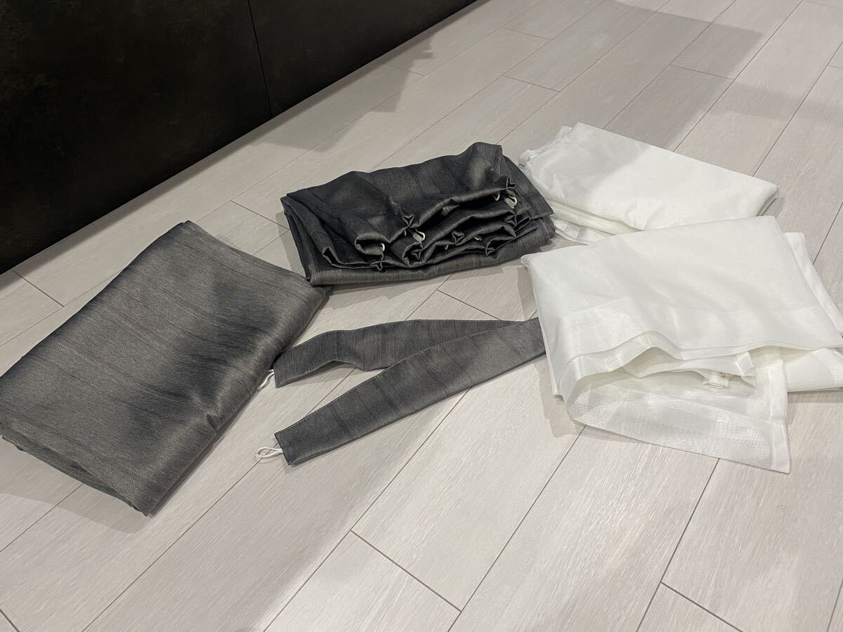 Yahoo!オークション - ニトリ カーテン Nラセット