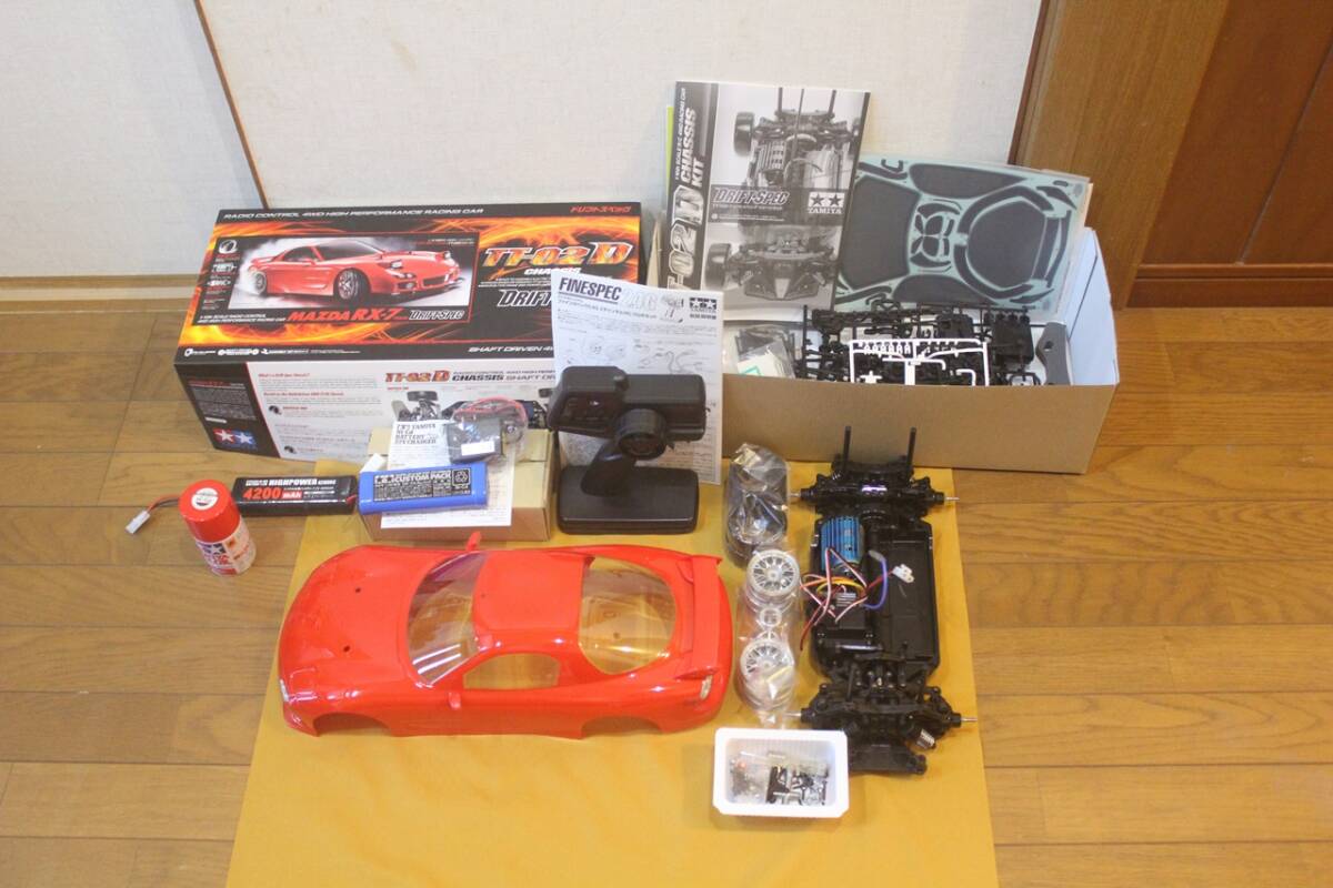 品 極 TAMIYA タミヤ TT-02D ドリフトスペック RX-7 FD-3S セット(田宮模型)｜売買されたオークション情報、yahooの商品情報をアーカイブ公開 - オークファン ...