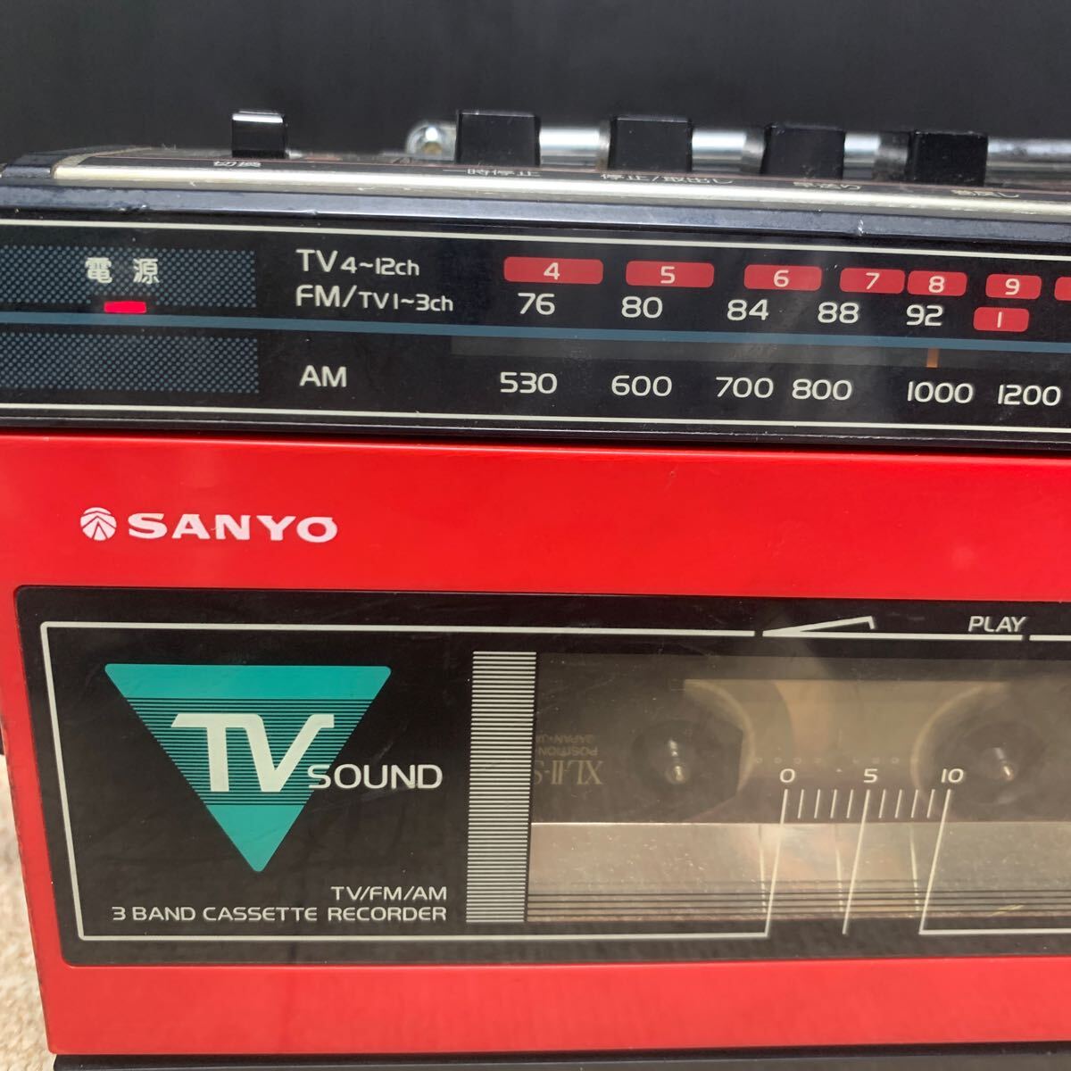 Yahoo!オークション - 【C400H】SANYO MR-A7TV TV/FM/AM TVSOUND 中古