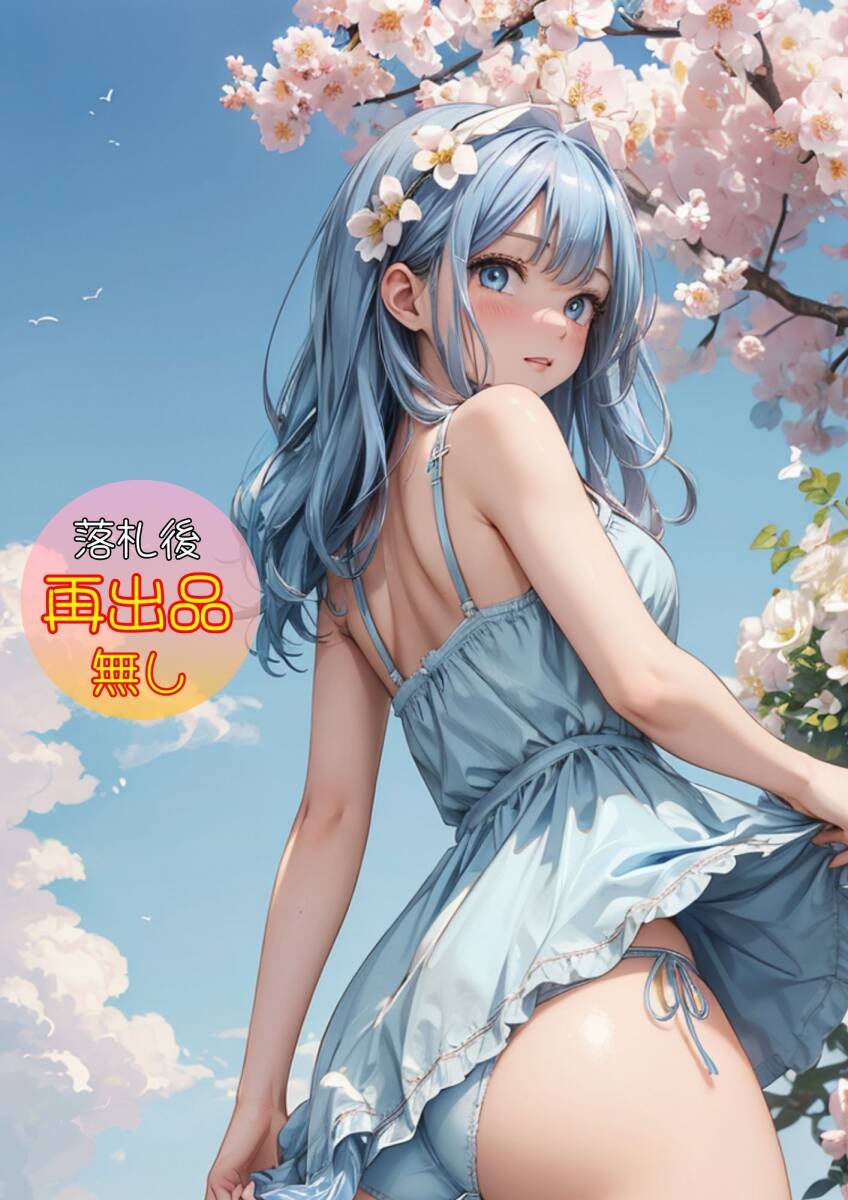 Yahoo!オークション - 一点物 高画質A4ポスター オリジナル 美少女 美...
